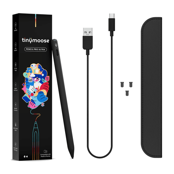 Tinymoose Pencil Pro Ultra - iPad Stylus Pen – Midnight Black